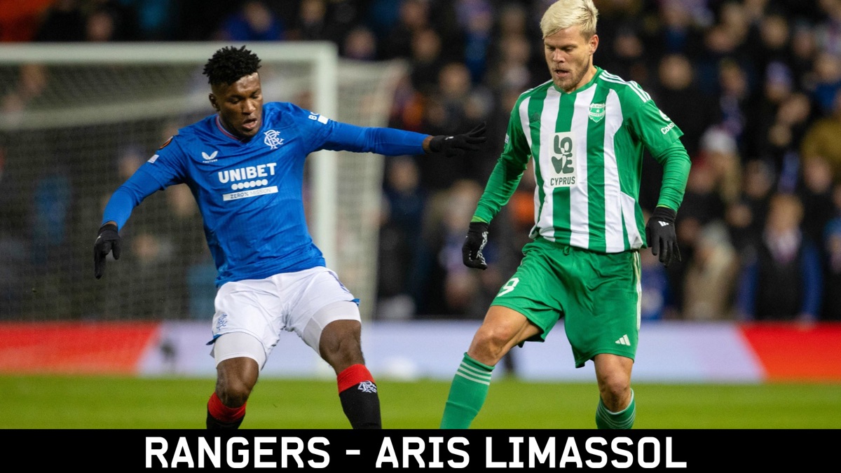 Rangers - Aris Limassol - Apple TV (UK)