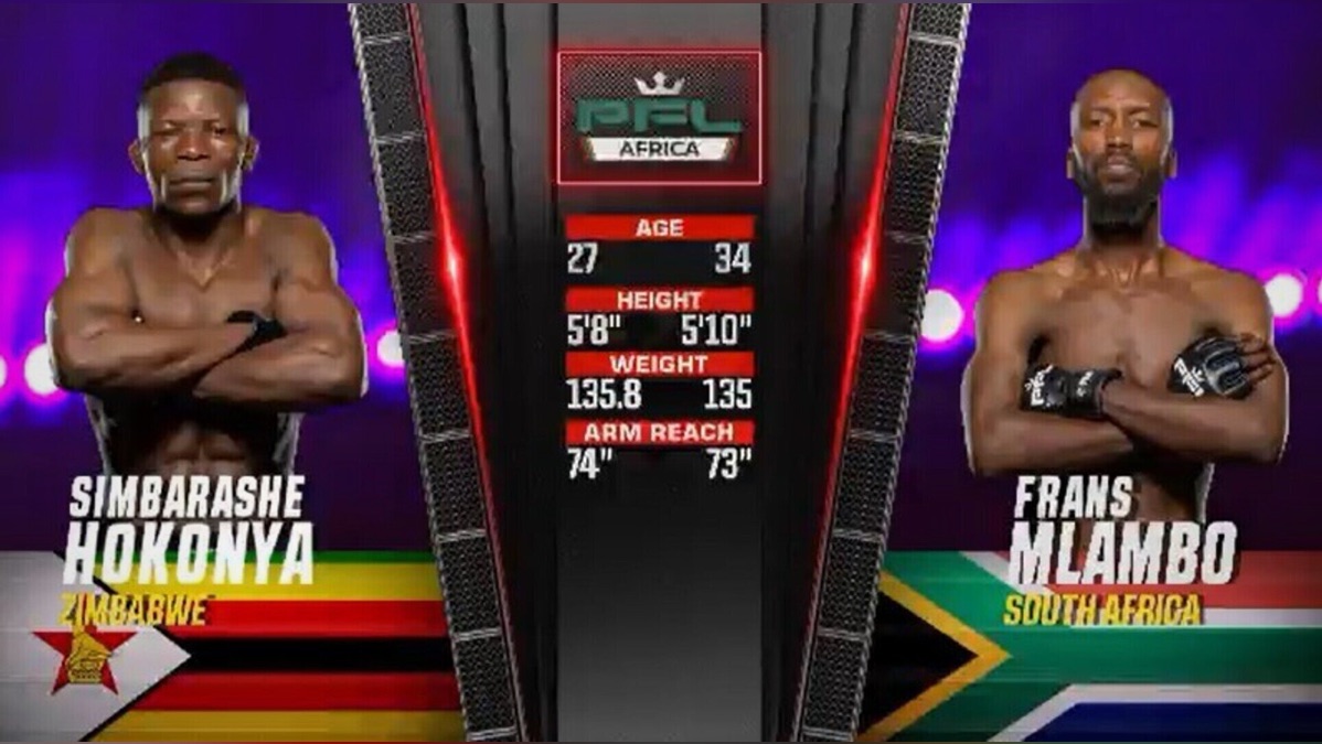 ‎PFL África 1: Simbarashe Hokonya x Frans Mlambo - PFL (Temporada 2025 ...