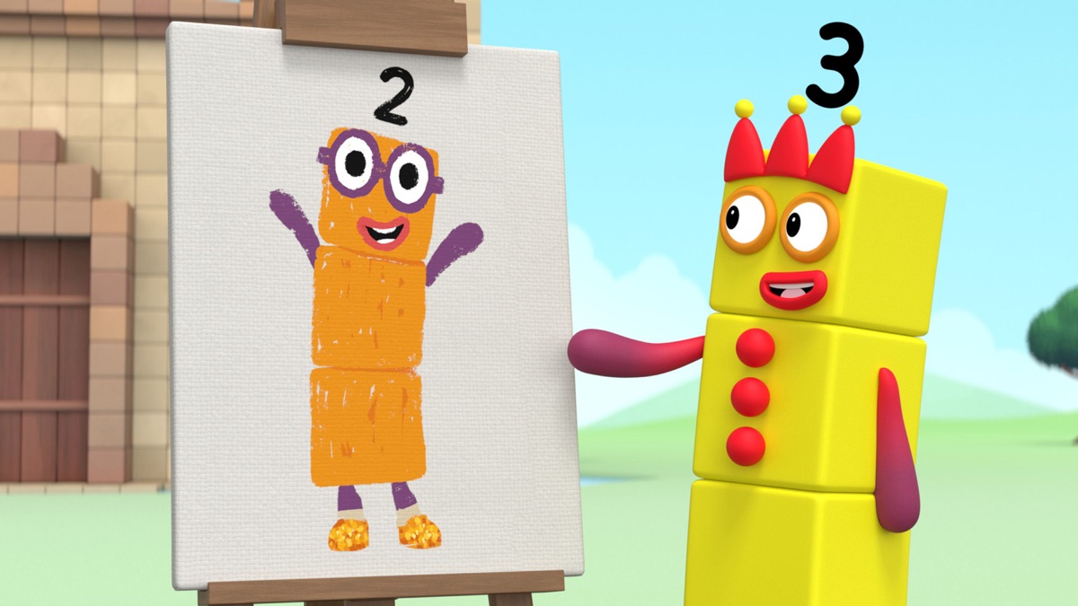 Painting by Numbers - Numberblocks (Series 6, Episode 1) - Apple TV (UK)