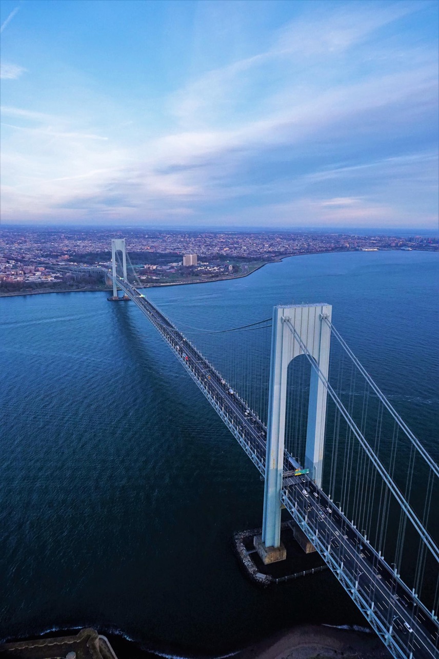 Verrazzano Narrows Bridge Map Culture The Verrazzano Narrows Bridge