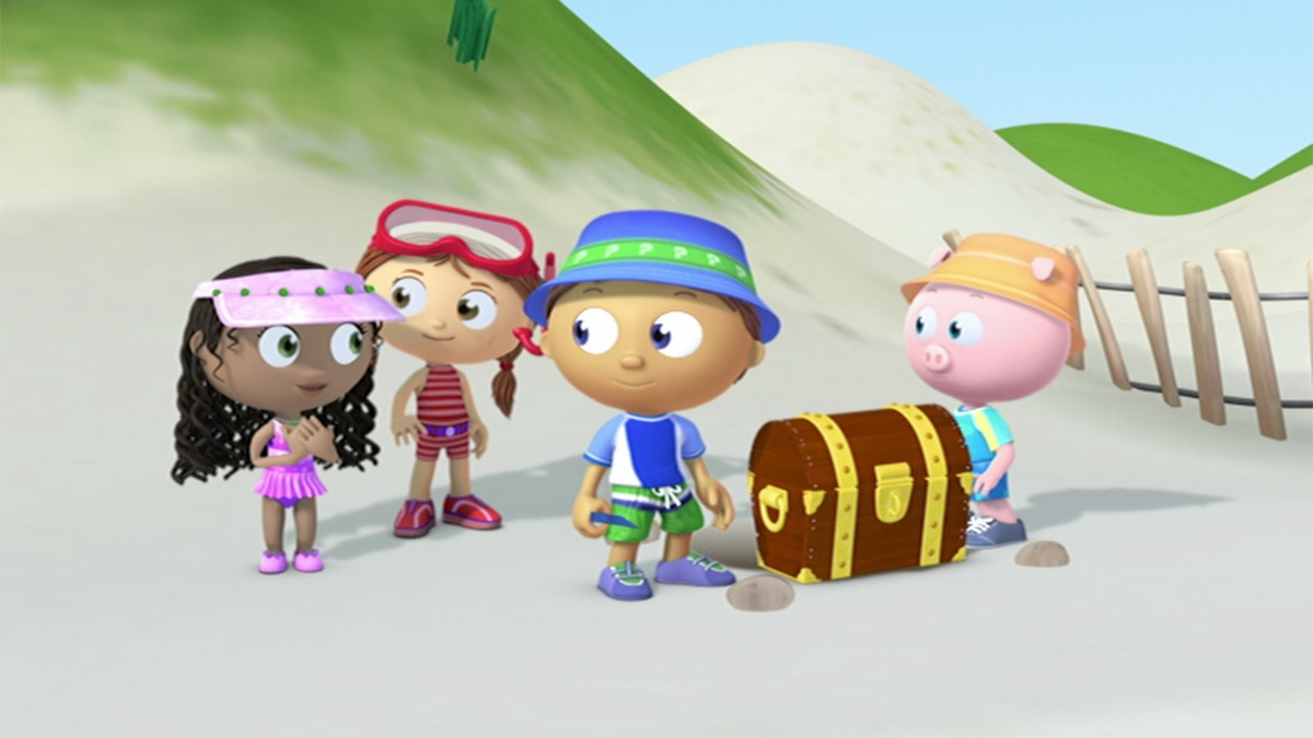 The Beach Day Mystery – Super WHY! (Season 1, Episode 61) - Apple TV (CA)