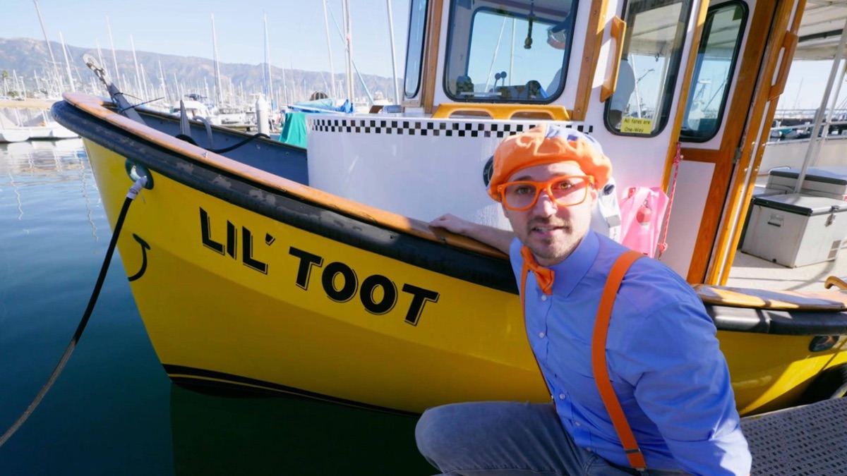 Blippi Aborda El Taxi Acuático Lil Toot - Blippi - Las Aventuras ...