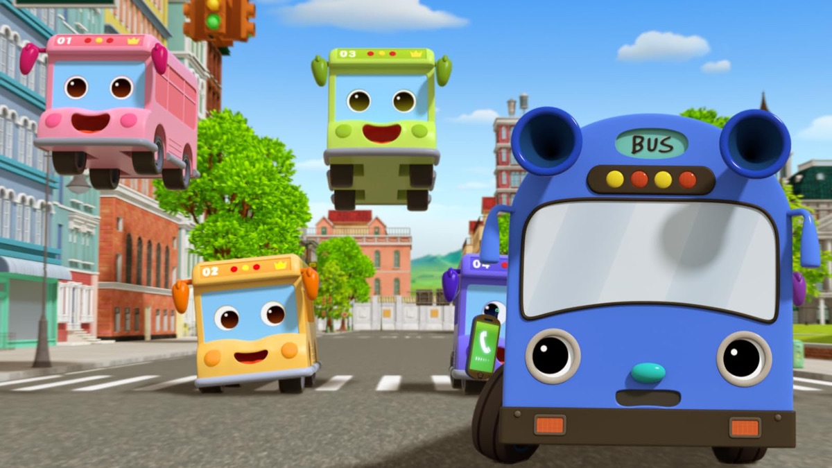 Five Little Naughty Buses - 핑크퐁 슈퍼구조대(시즌 2, 에피소드 7) - Apple TV (KR)