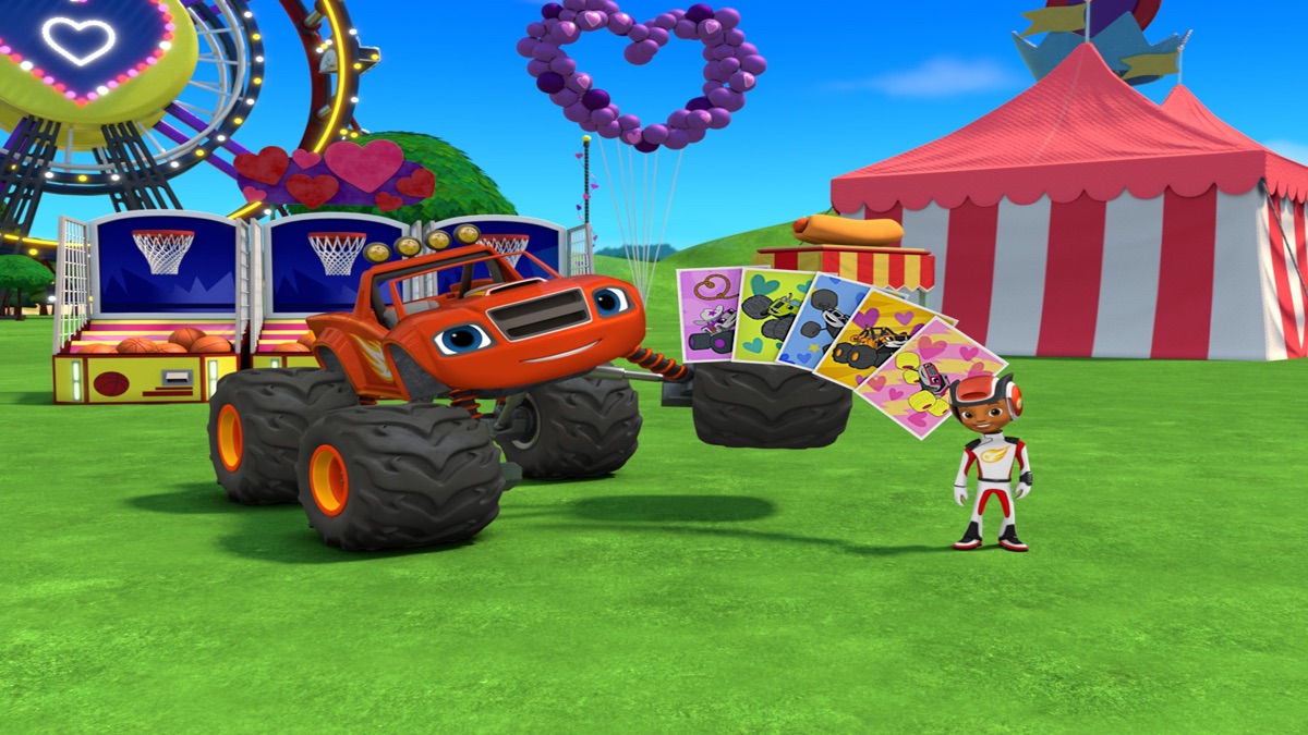 Valentine's Day Rescue - Blaze and the Monster Machines (Series 7 ...