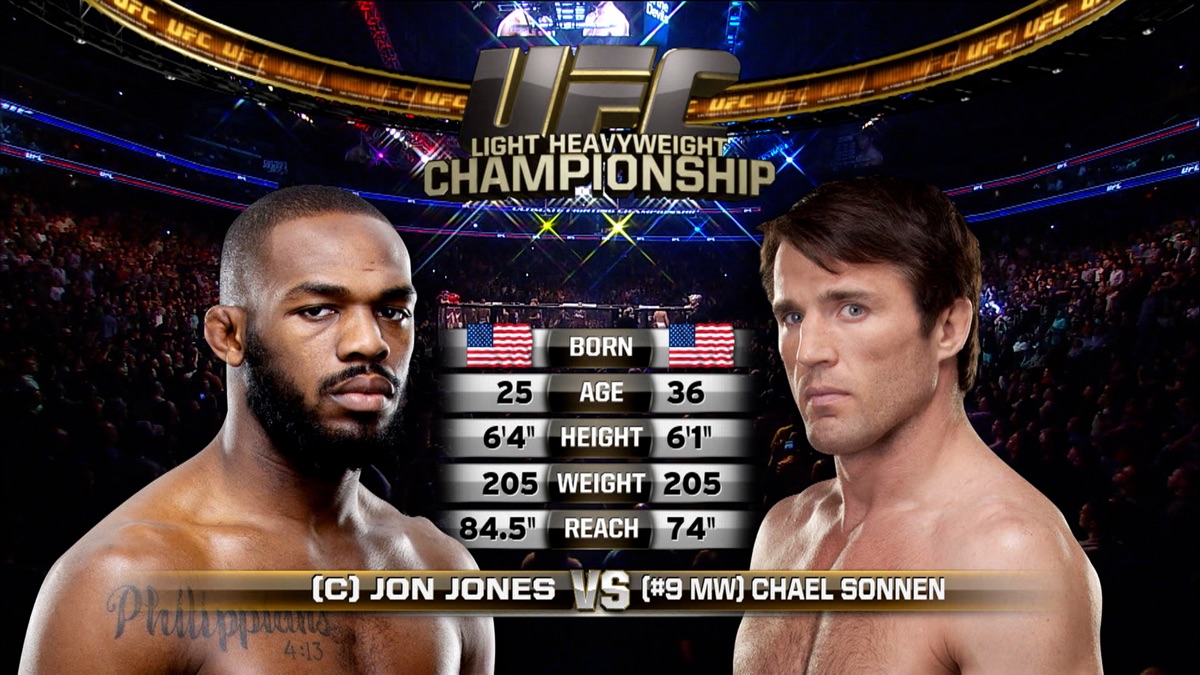 ‎UFC 159: Jon Jones vs. Chael Sonnen - UFC 2010s (temporada 2013 ...