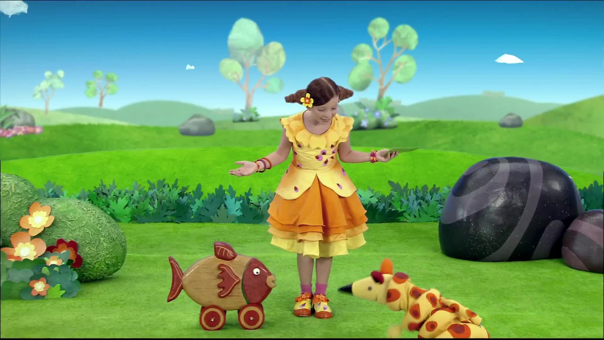 Un simpático pez de juguete - El jardín de Clarilú (temporada 1 ...