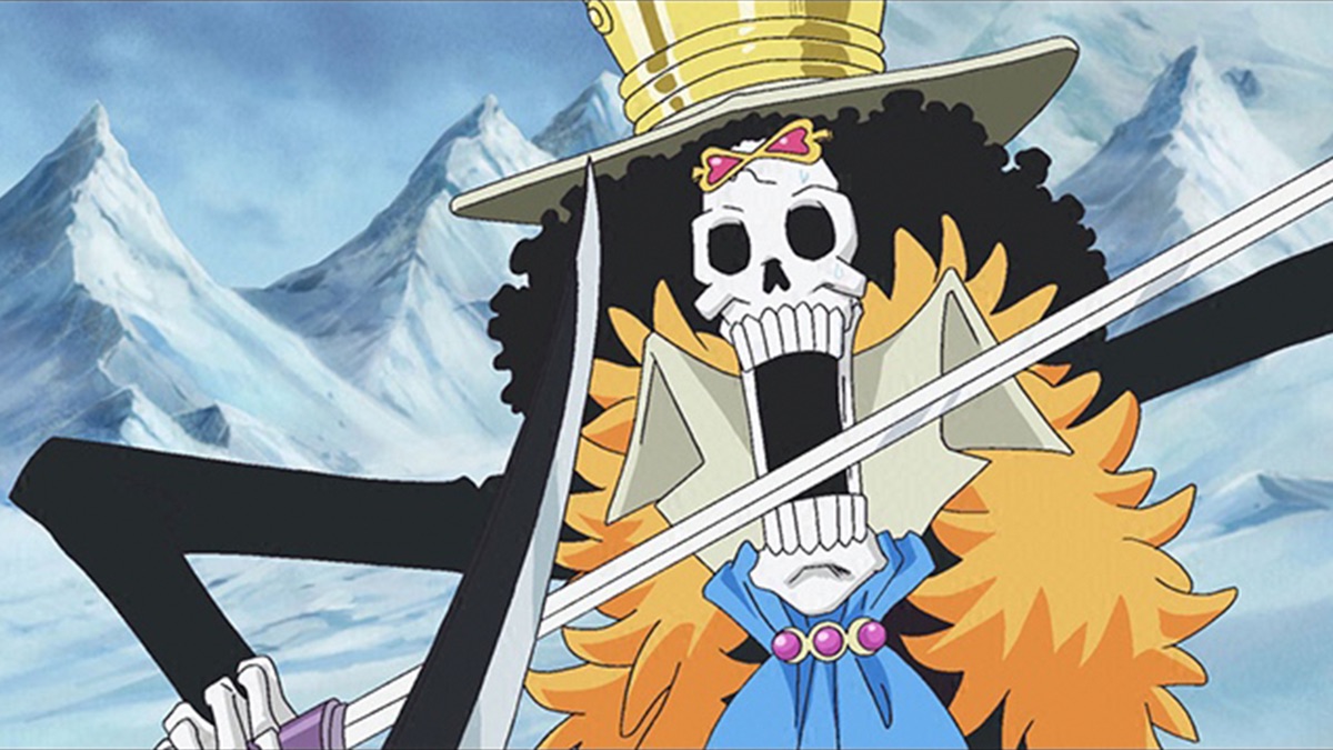 ‎A Swordplay Showdown! Brook vs. the Mysterious Torso Samurai! - One ...