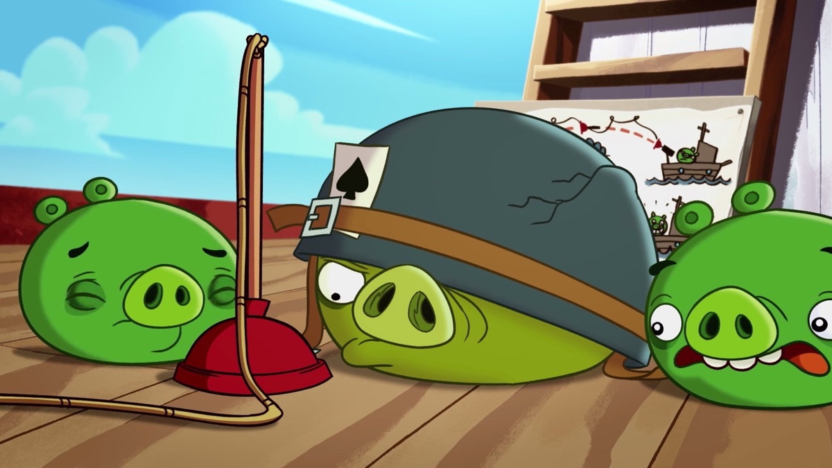 Angry Birds Toons Corporal Pig