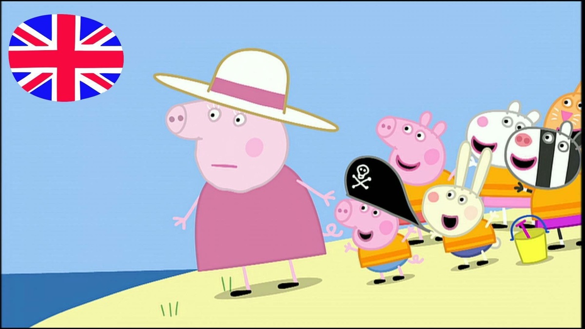‎Peppa Pig en anglais Danny's Pirate Party - Peppa Pig en anglais ...