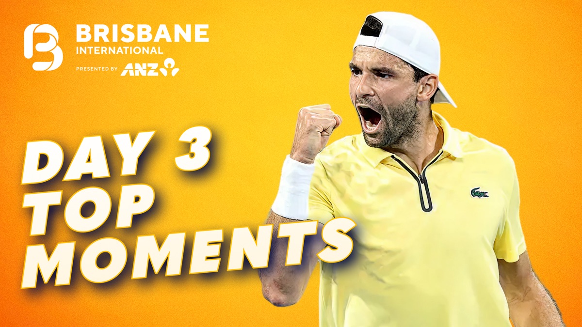 ‎Day 3 Top Moments | Tues 6 Jan – Brisbane International Tennis (Season ...