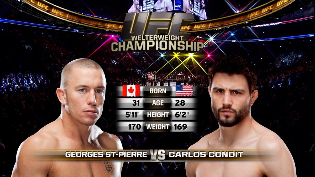 ‎UFC 154: Georges St-Pierre vs. Carlos Condit - UFC 2010s (temporada ...