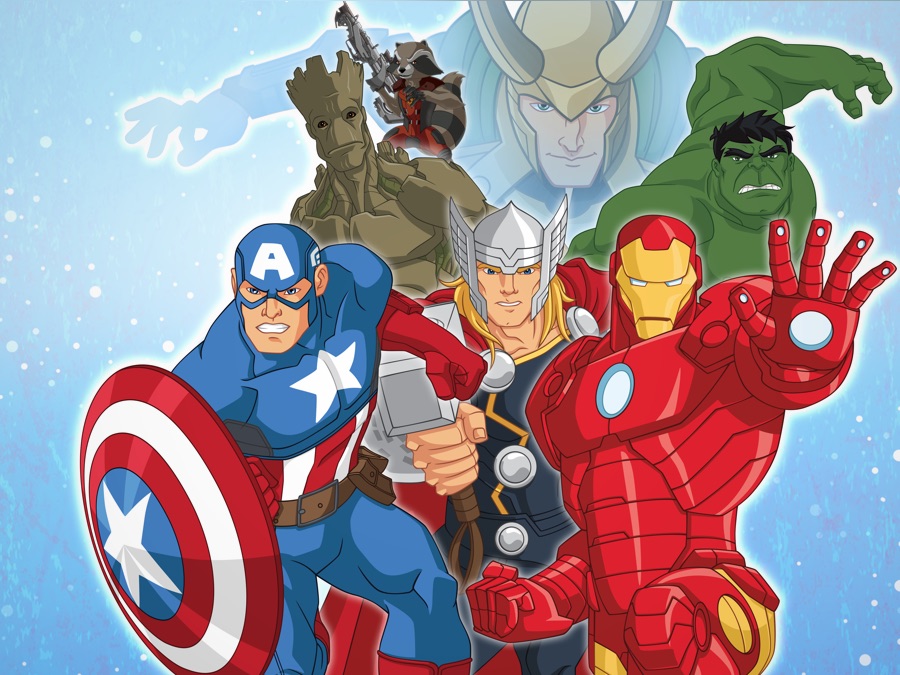 Marvel Avengers Cartoon Characters