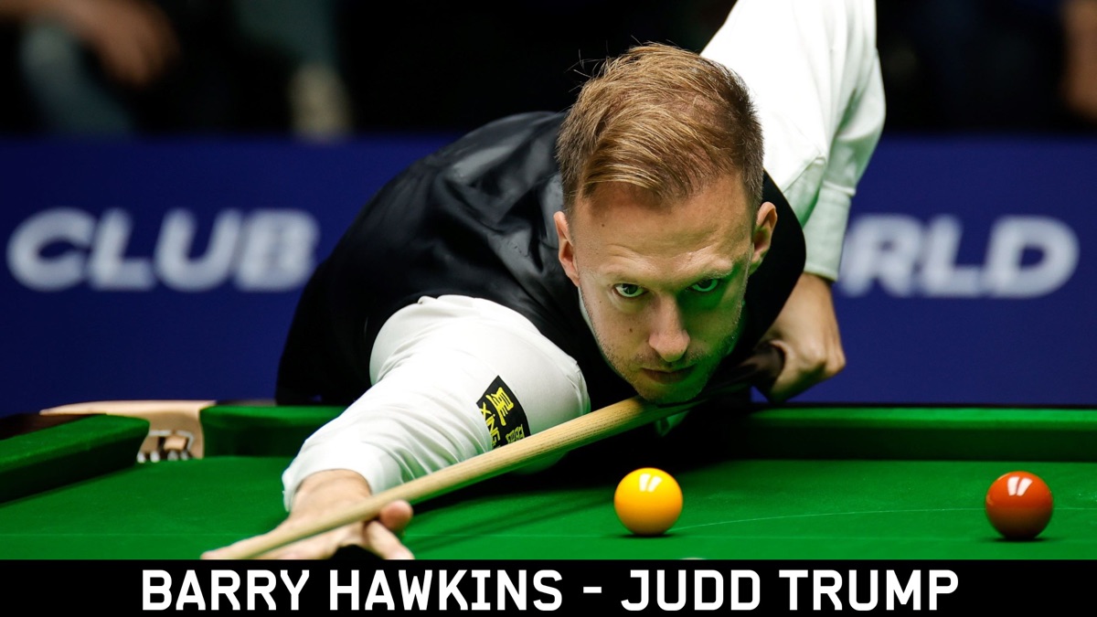 Barry Hawkins - Judd Trump - Apple TV (UK)