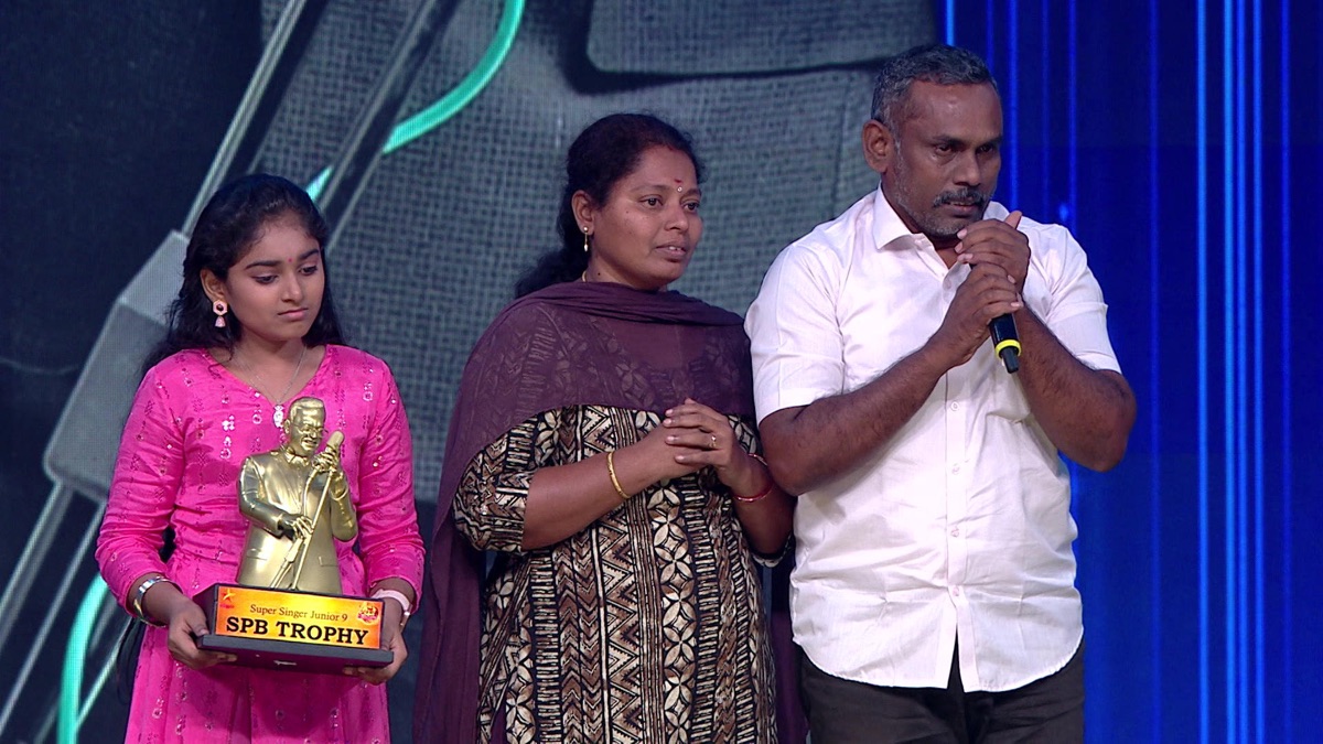 Shreenitha Wins The Trophy - Super Singer Junior (Season 9, Episode 26 ...