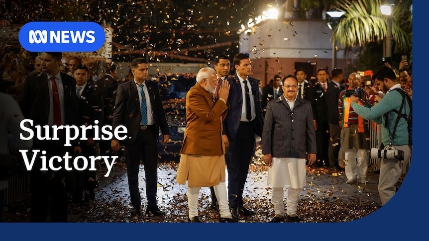 Modi's BJP party has rare win in crucial Delhi regional elections - ABC ...