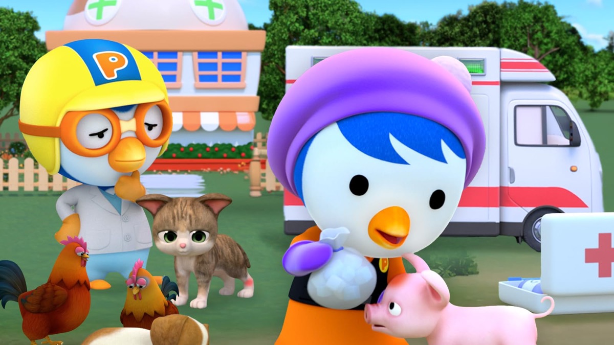Pororo Animal Rescue Team - Wee-woo Wee-woo Pororo Emergency Room ...