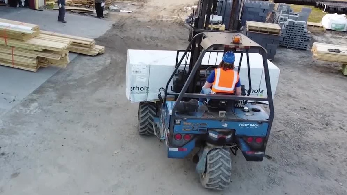 Forklift for Kids with Handyman Hal | Construction Equipment Fun Videos ...